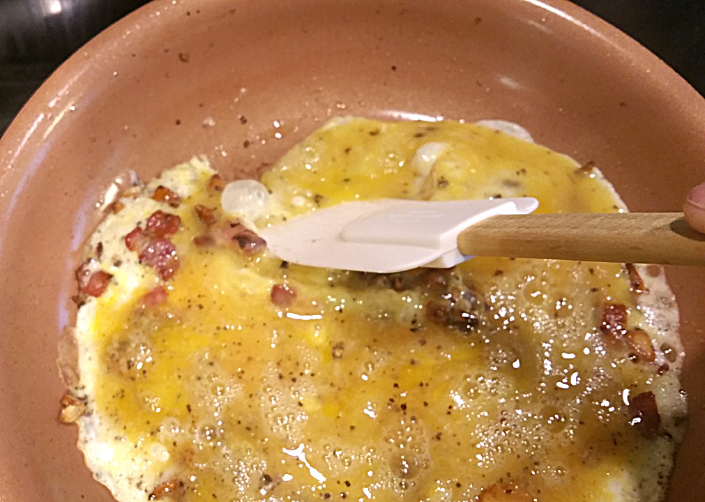 Crispy Cheese Crusted Omelet Ben Starr The Ultimate Food Geek